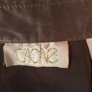 Cache | Tops | Cach Metallic Button Down | Poshmark